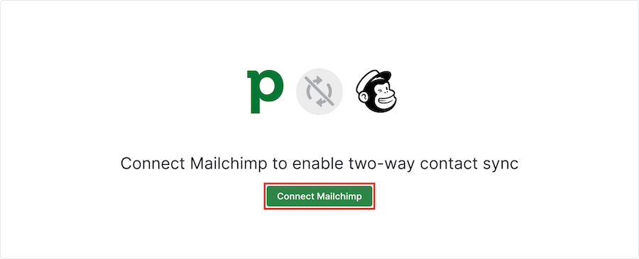 Pipedrive integration: Mailchimp sync - Knowledge Base | Pipedrive